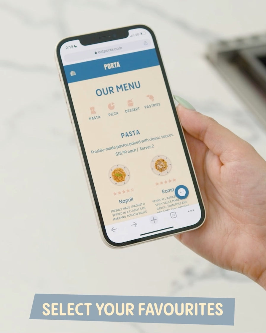 How Our Meal Kit Works | PORTA